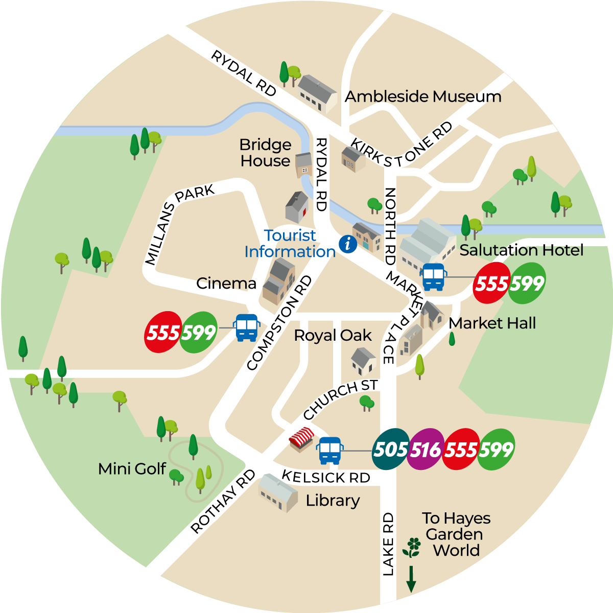 Ambleside Buses - Explore the area with Stagecoach