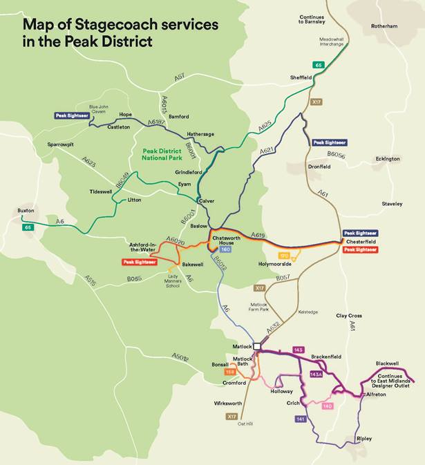 Discover the Peak District and Derbyshire Dales by bus | Stagecoach